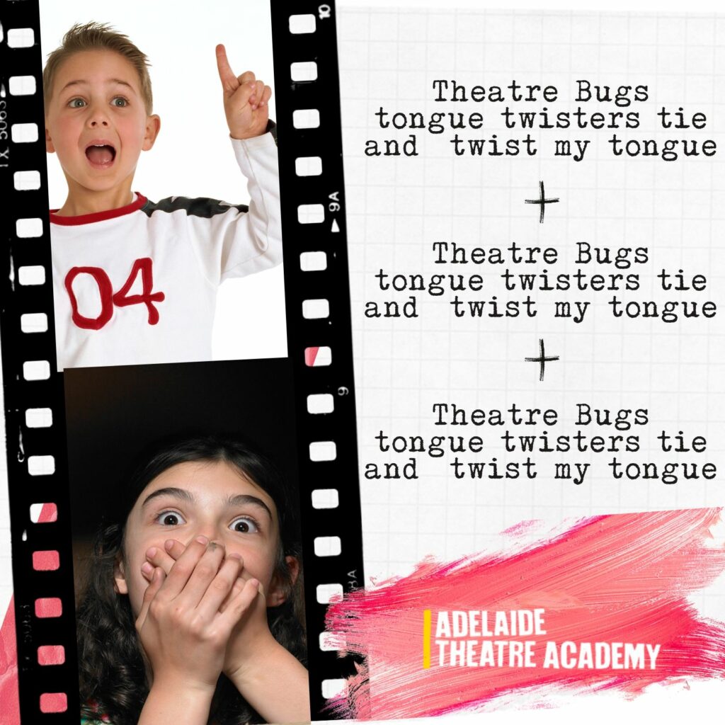 Tongue Twisters Tie & Twist My Tongue - Theatre Bugs